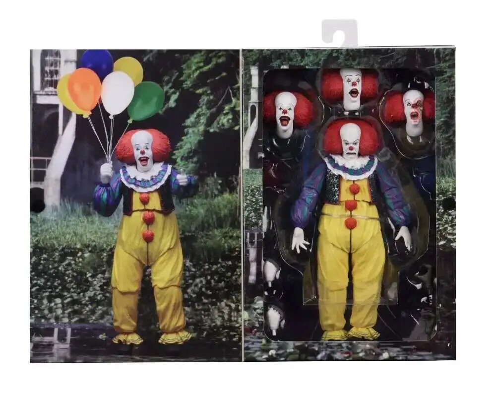 King Joker Stephen NECA Clown Pennywise Фигурка Игрушки для украшения Хэллоуина Подарок