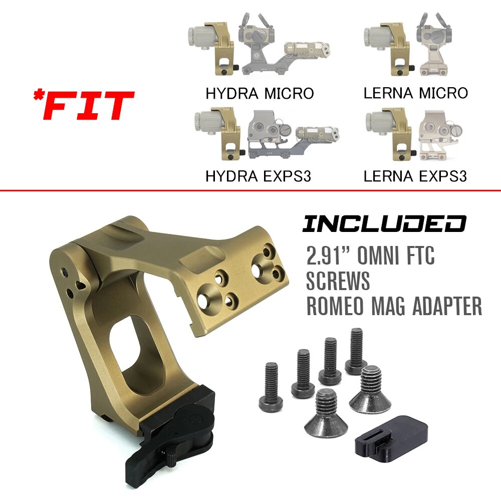 Тактическое крепление FAST OMNI FTC FDE 2.91"