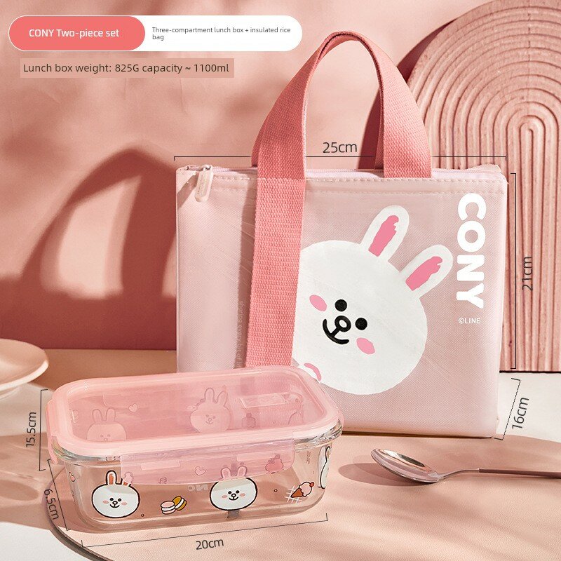 Ланч-боксы Taobao, изотермические, с отделениями, от 1.1 до 1.5 л