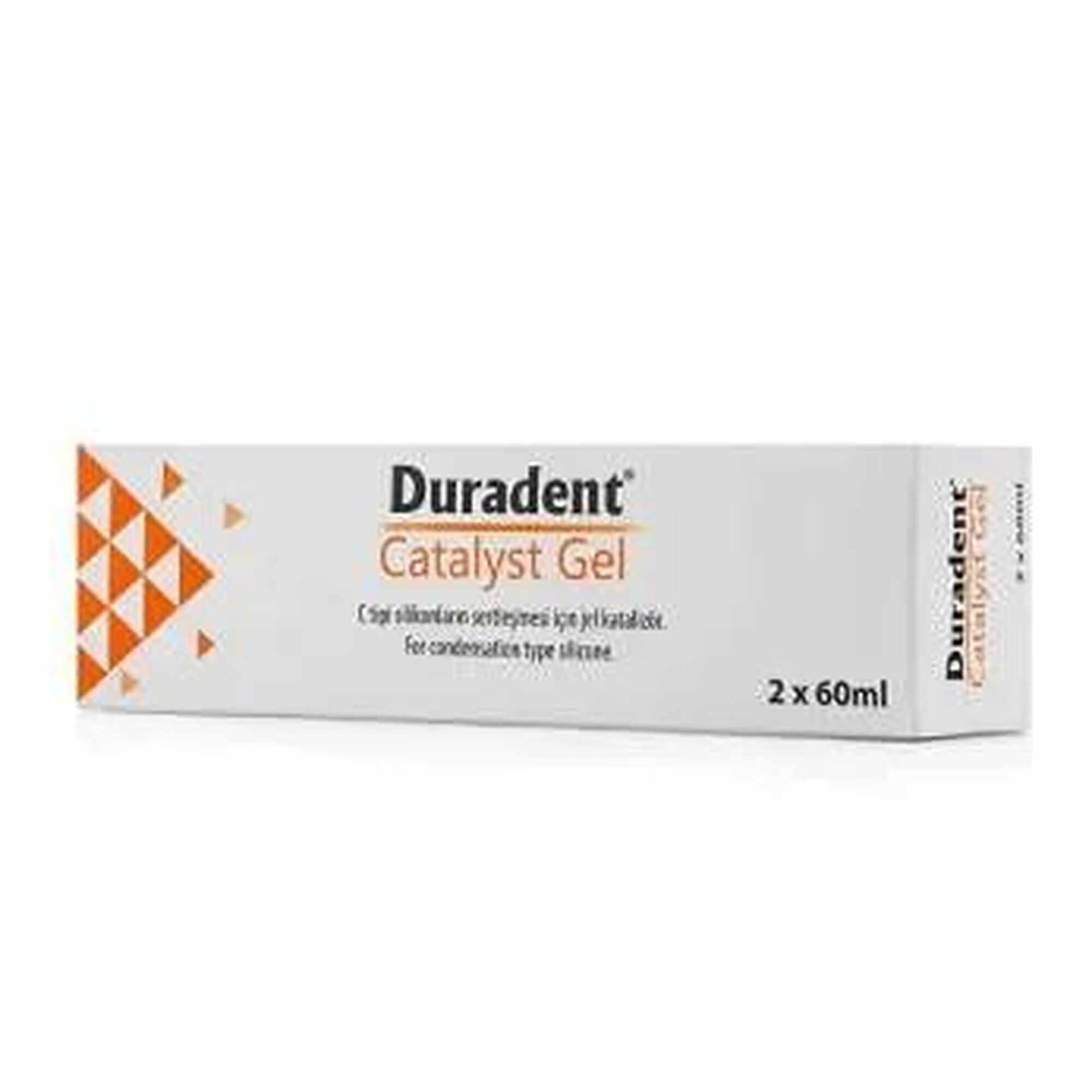 Катализатор Duradent Catalyst для силикона Duralabor, гель красный, 2 шт. по 60 г