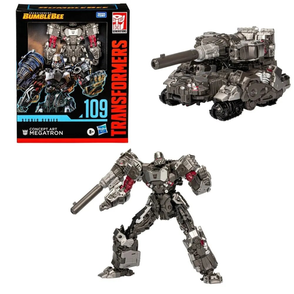 Трансформеры Hasbro Игрушка Studio Series Leader Transformers: Bumblebee SS109 Concept Art Megatron 8.5inch (21.5cm) F8772