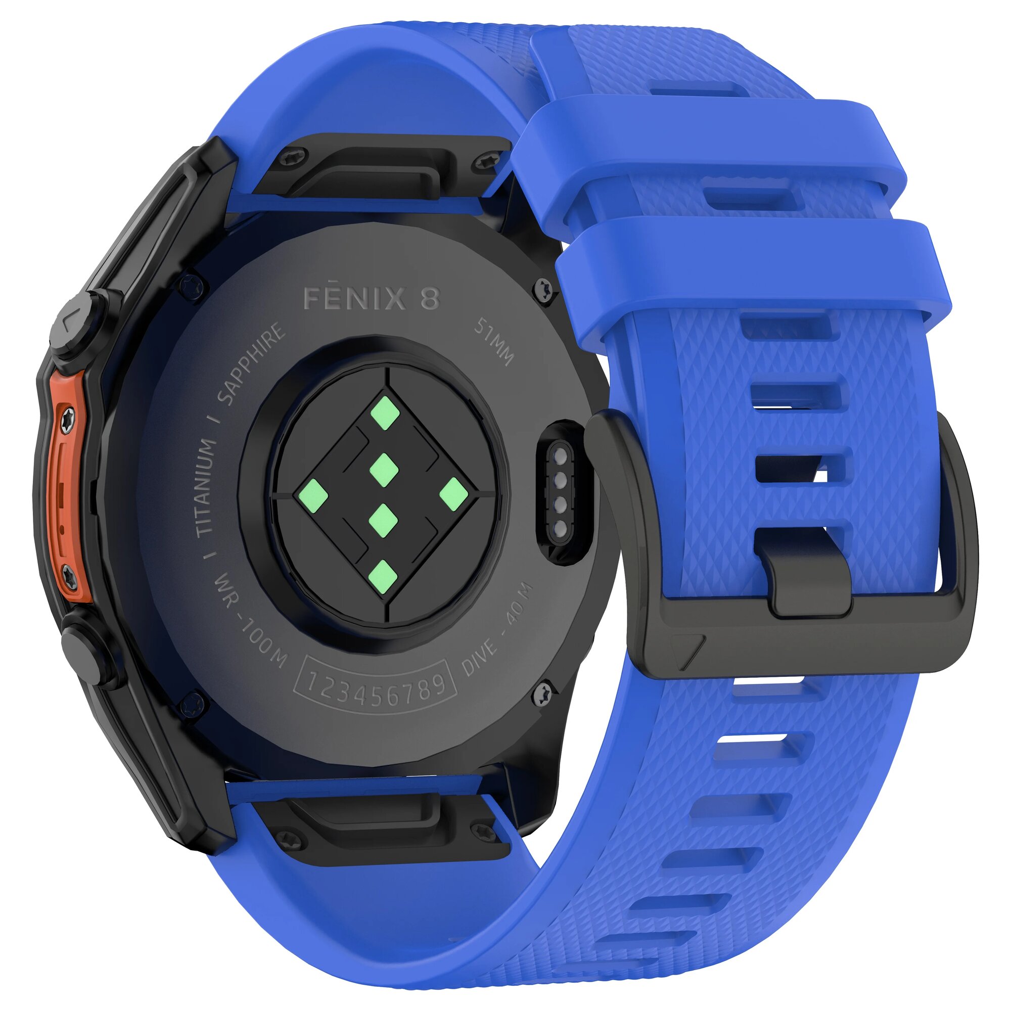 Garmin Fenix 8 Sapphire Titanium Blue 51mm
