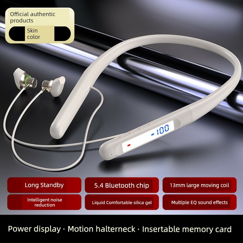 Новые беспроводные Bluetooth-наушники с креплением на шею, подходящие для Apple, Vivo, Huawei, Oppo, Xiaomi, для