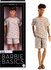 Кукла Barbie Basics Кен #10 Базовый Ken с короткой стрижкой и кудрявыми волосами