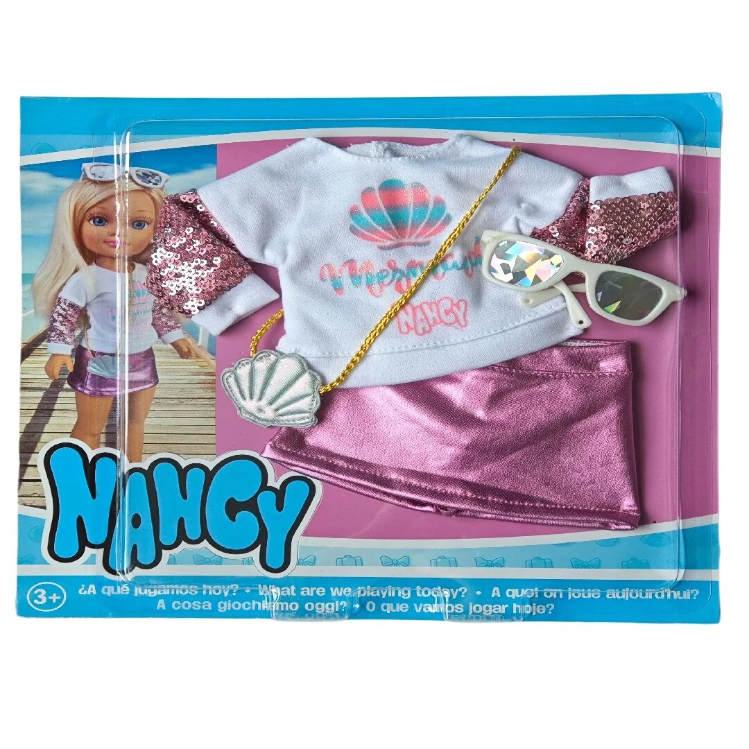 Наряд для куклы Nancy, синий, 42 см