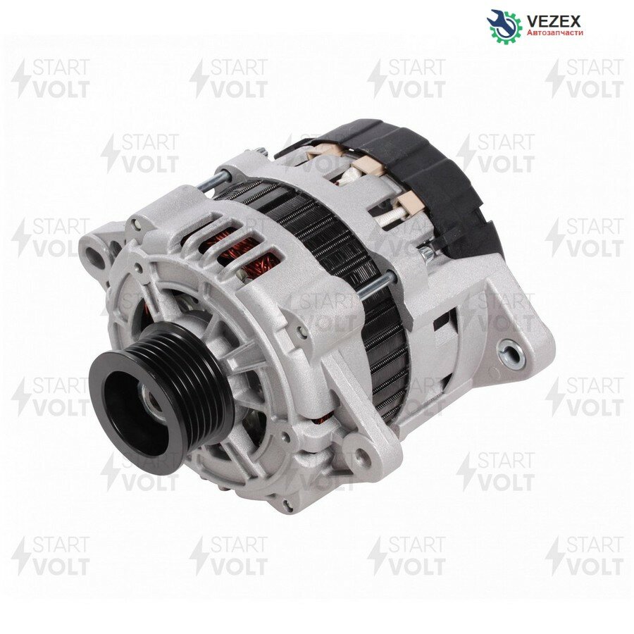 STARTVOLT LG0550 генератор! 12V 85A со шкивом\ Chevrolet Aveo 1.2-1.4/ Lacetti 1.4-1.6 05>