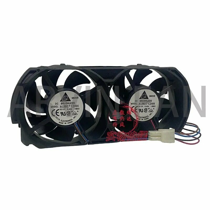 Новый встроенный вентилятор охлаждения AUB0712HH 12V 0.40A