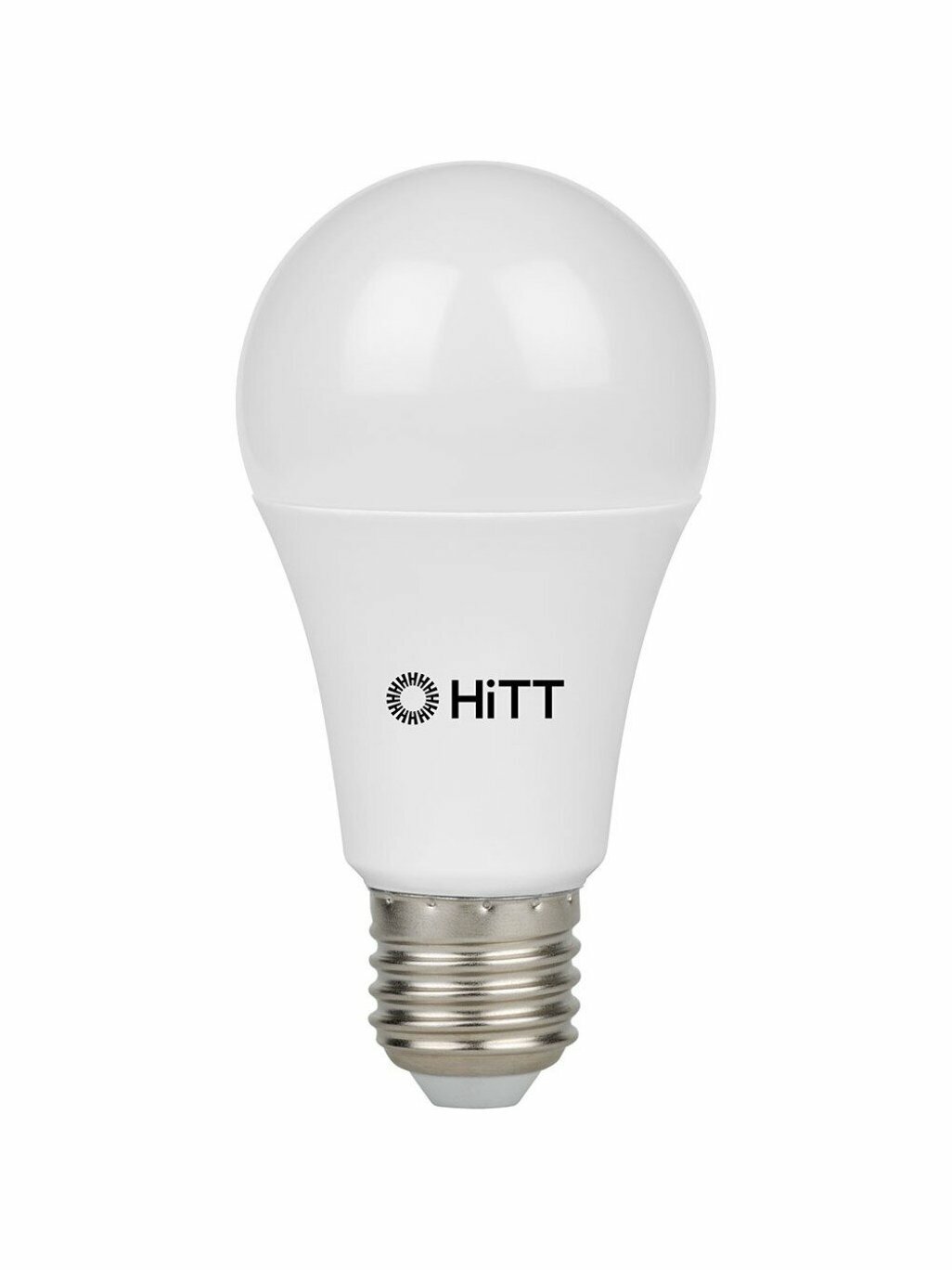Лампа светодиодная HiTT E27 27 Вт 3000К теплый белый свет груша A60 2570 лм матовая для дома и общего освещения