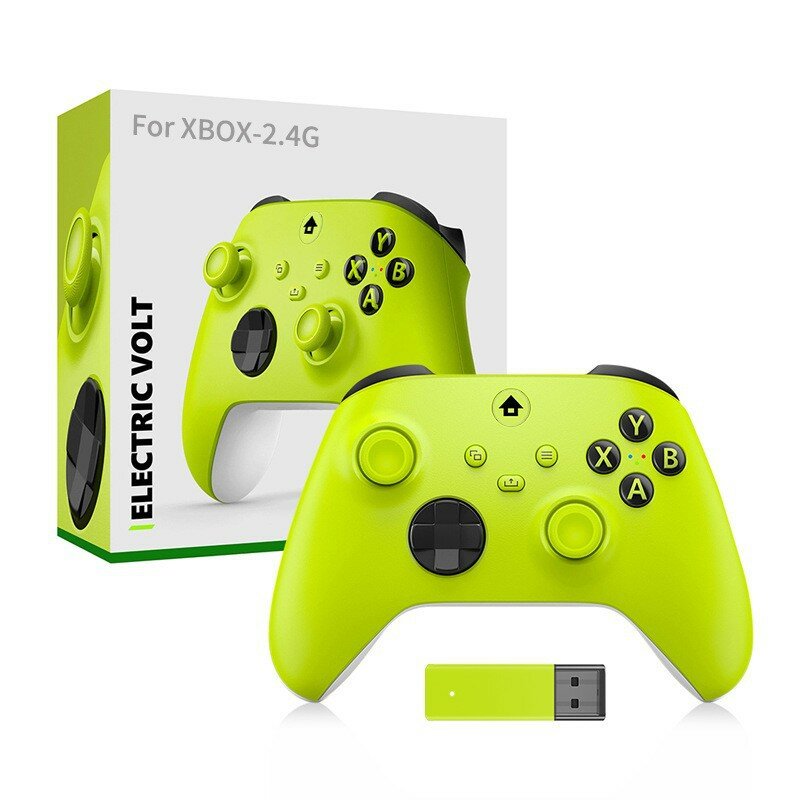 Беспроводной геймпад для Xbox Series X/S, контроллер 2.4G для ПК, с вибрацией, разъем USB Type-C