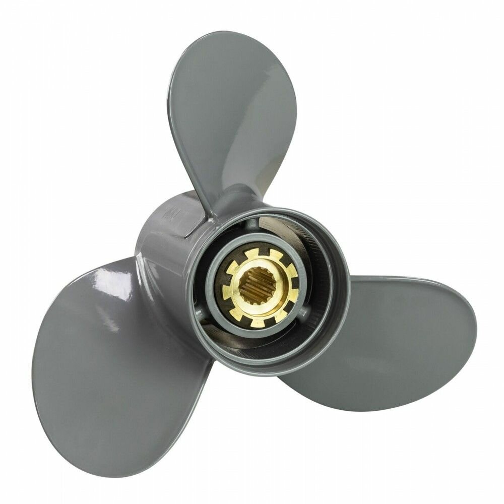 Винт гребной Honda 75-115/Yamaha 70-115/Suzuki 70-140 (шаг 19; диам 13; лоп 3; шлиц 15) AL