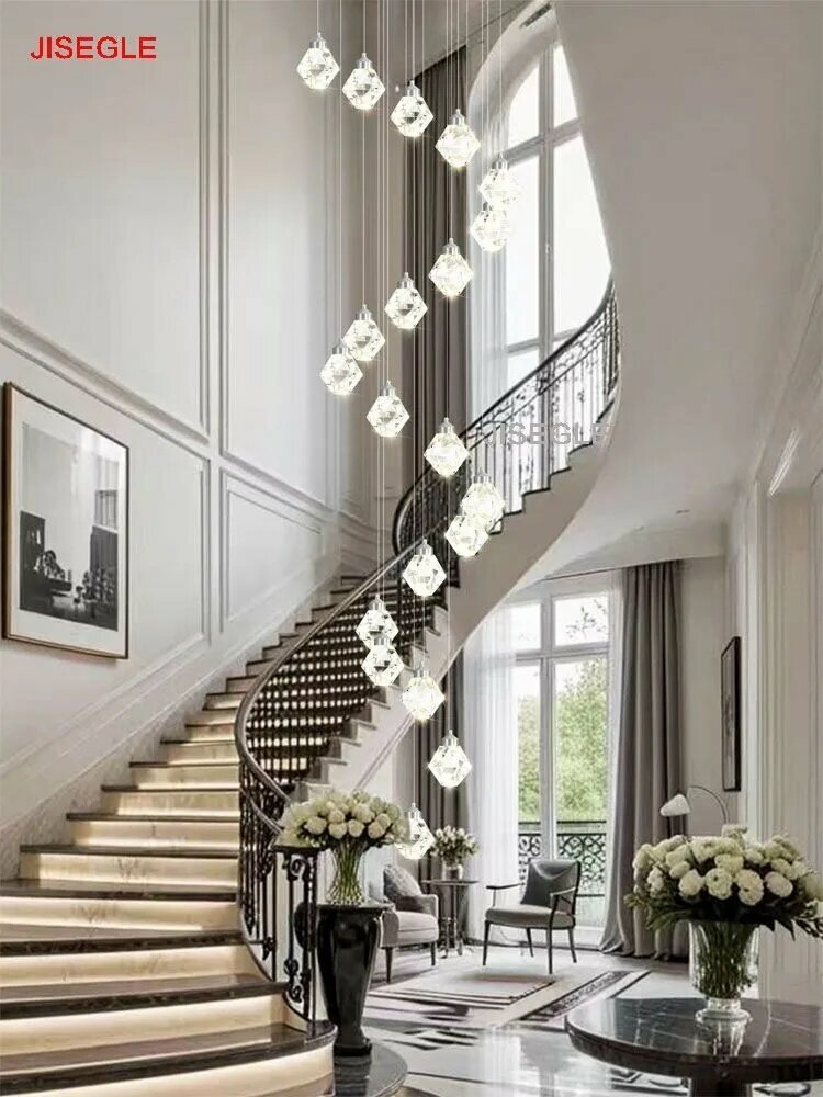 JISEGLE Люстра, LED, 6 Вт
