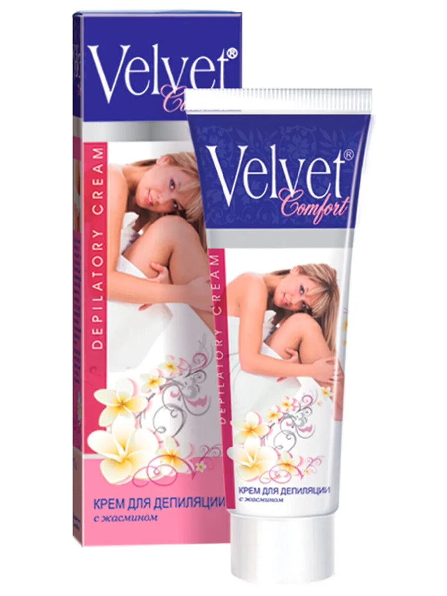 Крем для депиляции женский Velvet Комфорт с жасмином 100мл