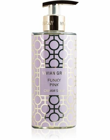 Жидкое мыло Vivian Gray Funky Pink Vanilla & Patchouli, 400 мл, нежно-розовый
