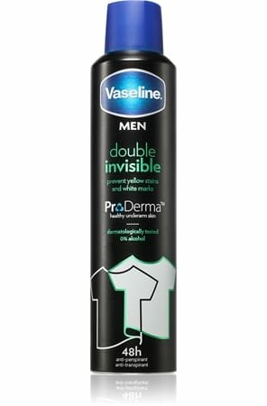 Дезодорант Vaseline Double Invisible Men, спрей, 250 мл