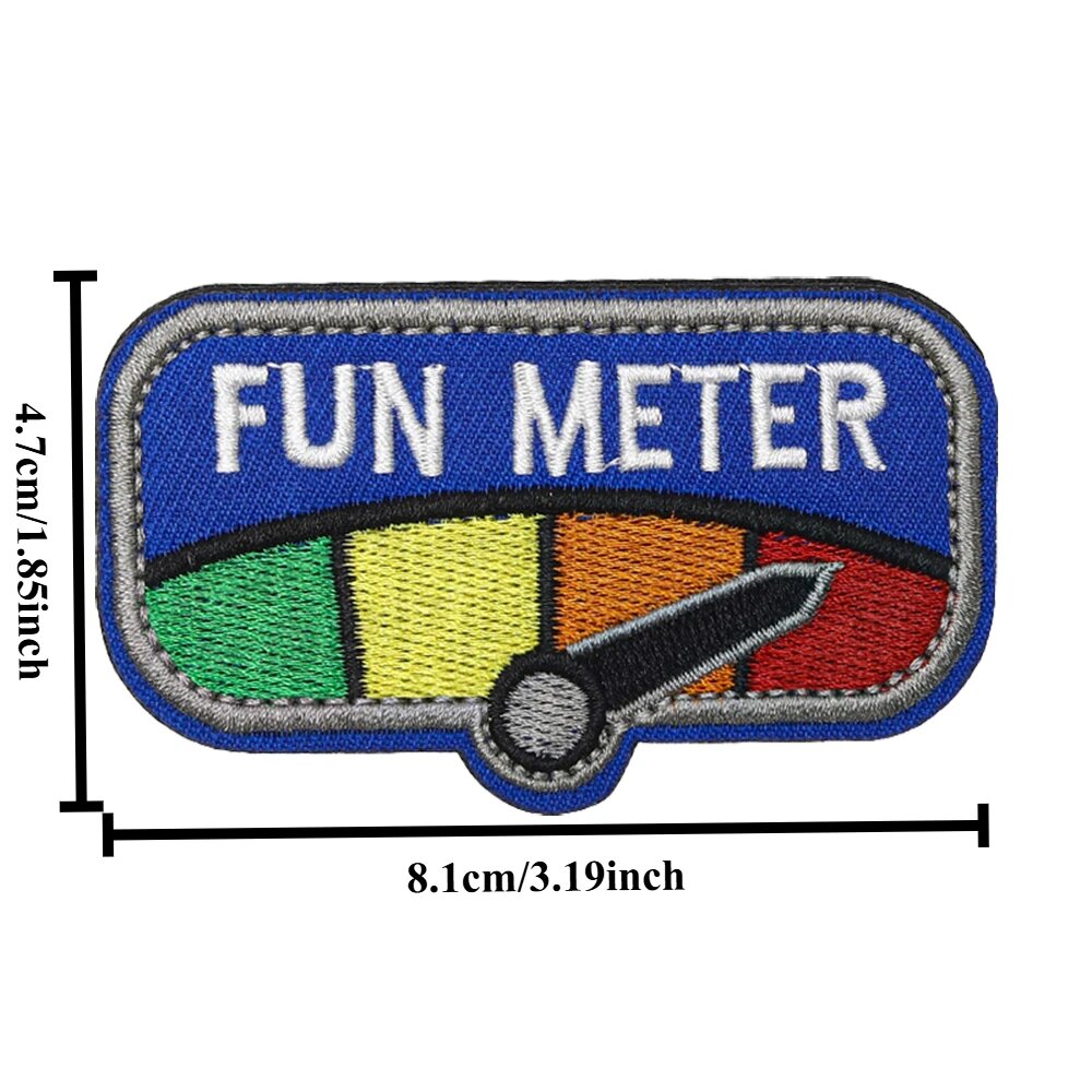 Тактическая нашивка FUN METER Meme