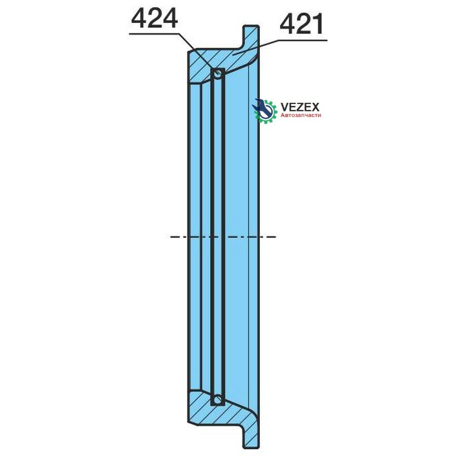 BPW 0537007730 кольцо уплотнительное ступицы! 10T ECO-SEAL VK120-150\ BPW
