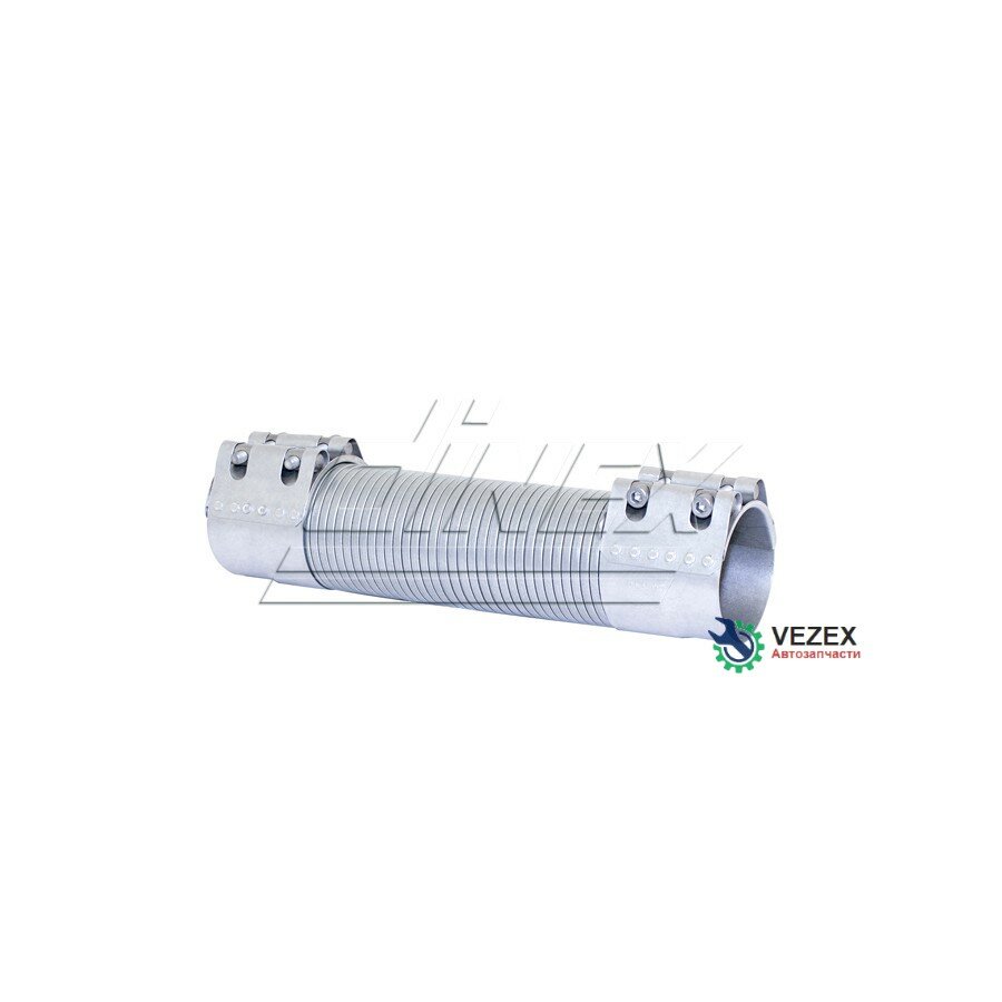 DINEX 54237 гофра глушителя ! E-line (цинк) D=77 L=270 с хомутами до резонатора\MB Atego Euro 1