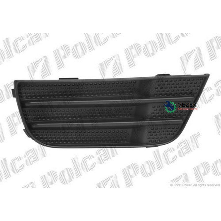 POLCAR 325727-1 FORD FUSION (JUS) 08.02 - 09.05 : решетка В бампере левая (без отверст. Под ПТФ ) (POLCAR)