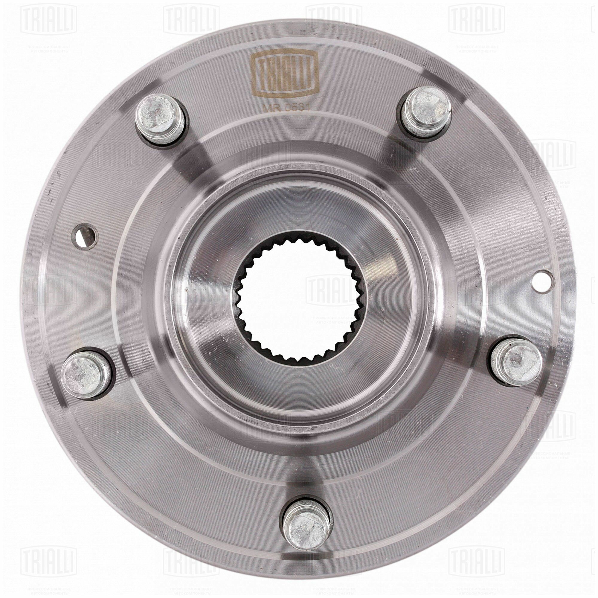 TRIALLI ступица передняя в сборе с подшипником CHEVROLET CRUZE (09-)/OPEL ASTRA J (10-) R-16 ABS MR0531