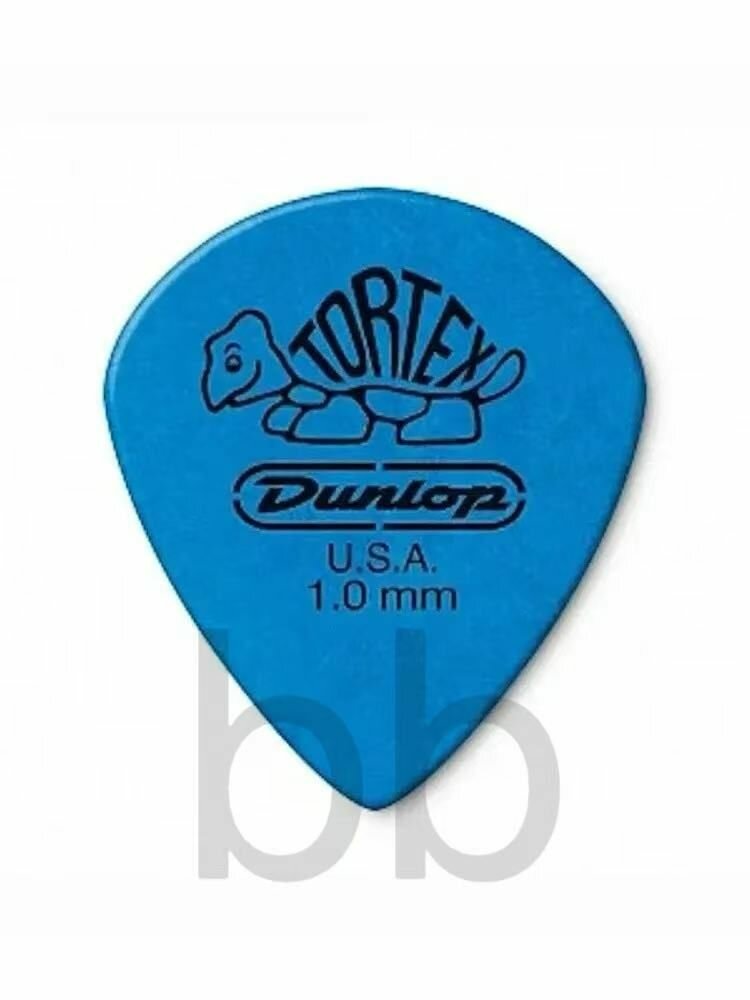 Dunlop 498R1.0 Tortex Jazz III XL комплект медиаторов, (6 шт.) толщина 1,0мм
