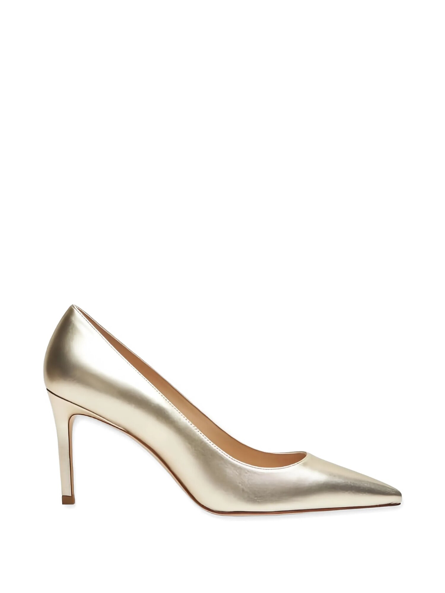 Туфли Sculptural-heel leather pumps 