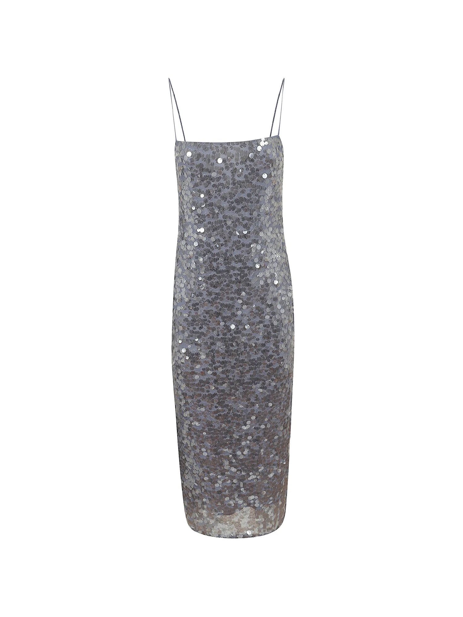 Платье Sequin-embellished spaghetti-strap dress