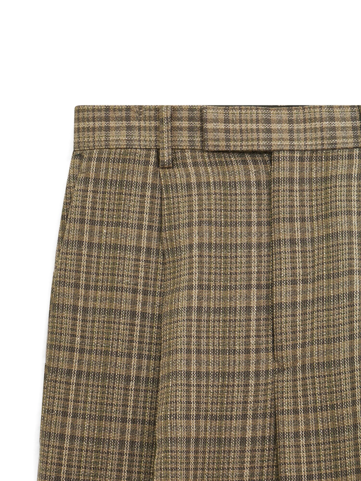 Брюки AURALEE Check-pattern pleated trousers, размер 42 — фото 1