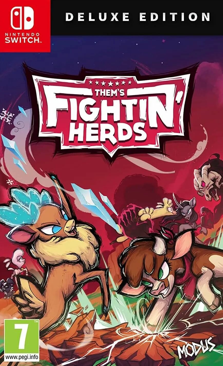Them's Fightin' Herds: Deluxe Edition (русские субтитры) Nintendo Switch