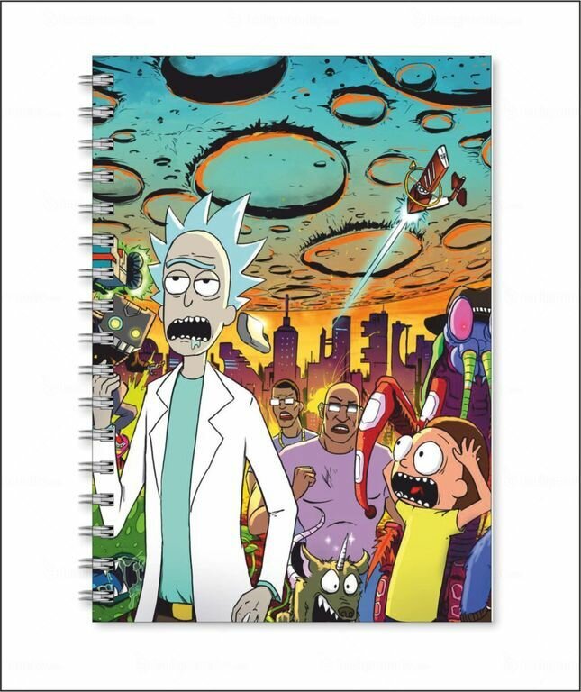 Тетрадь Рик и Морти - Rick and Morty