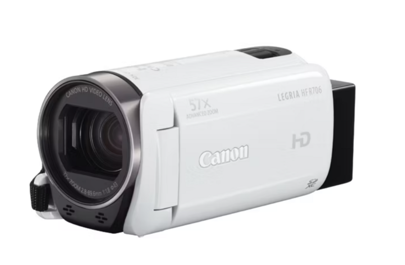 CANON Видеокамера Full HD Canon Legria HF R706 белый