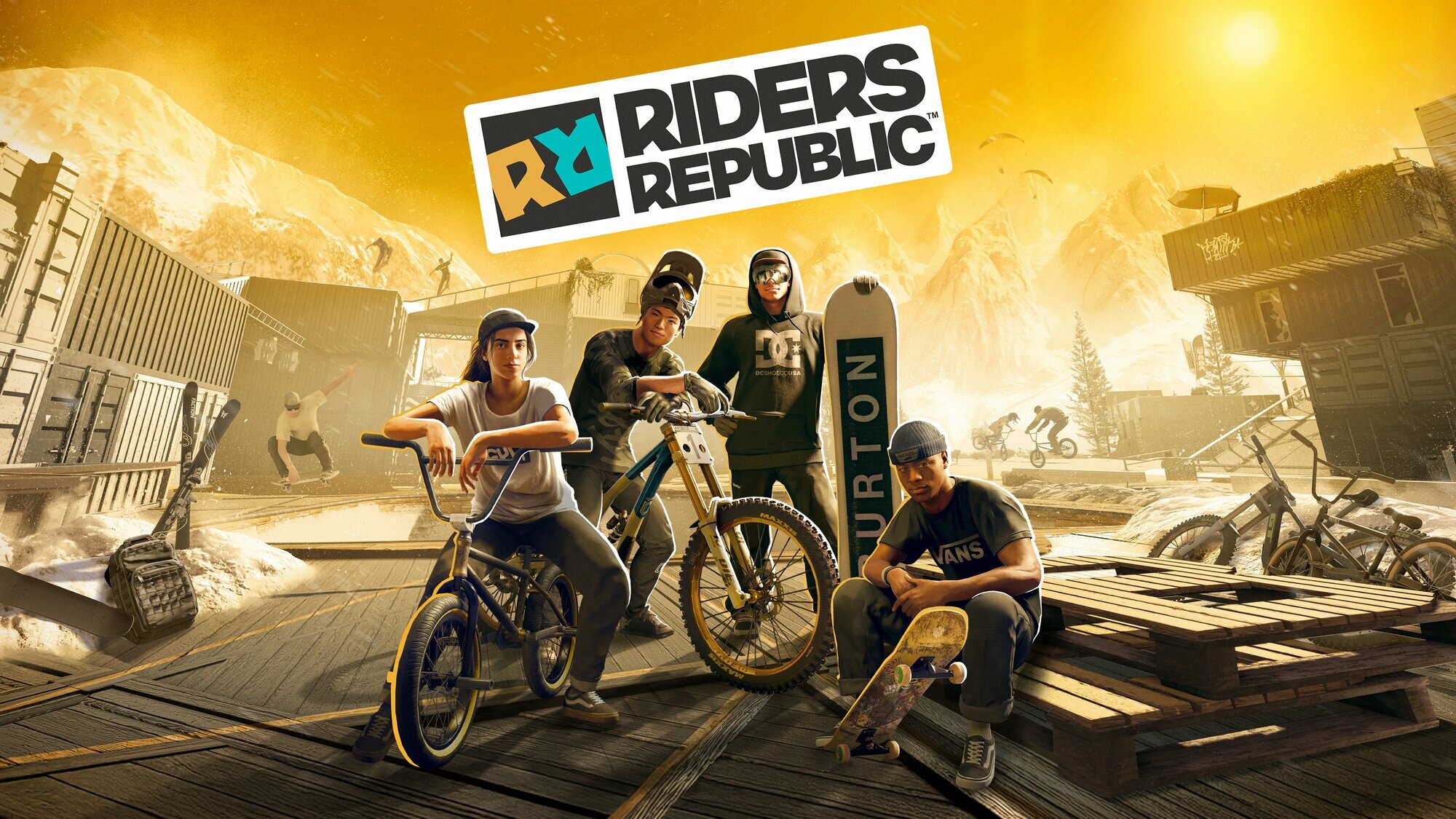 Игра Riders Republic Premium Edition, цифровое издание PlayStation 4 и PlayStation 5, регион Турция / код пополнения баланса