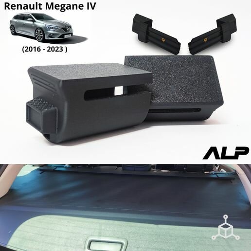 Renault Megane 4 Ремкомплект шторки багажника