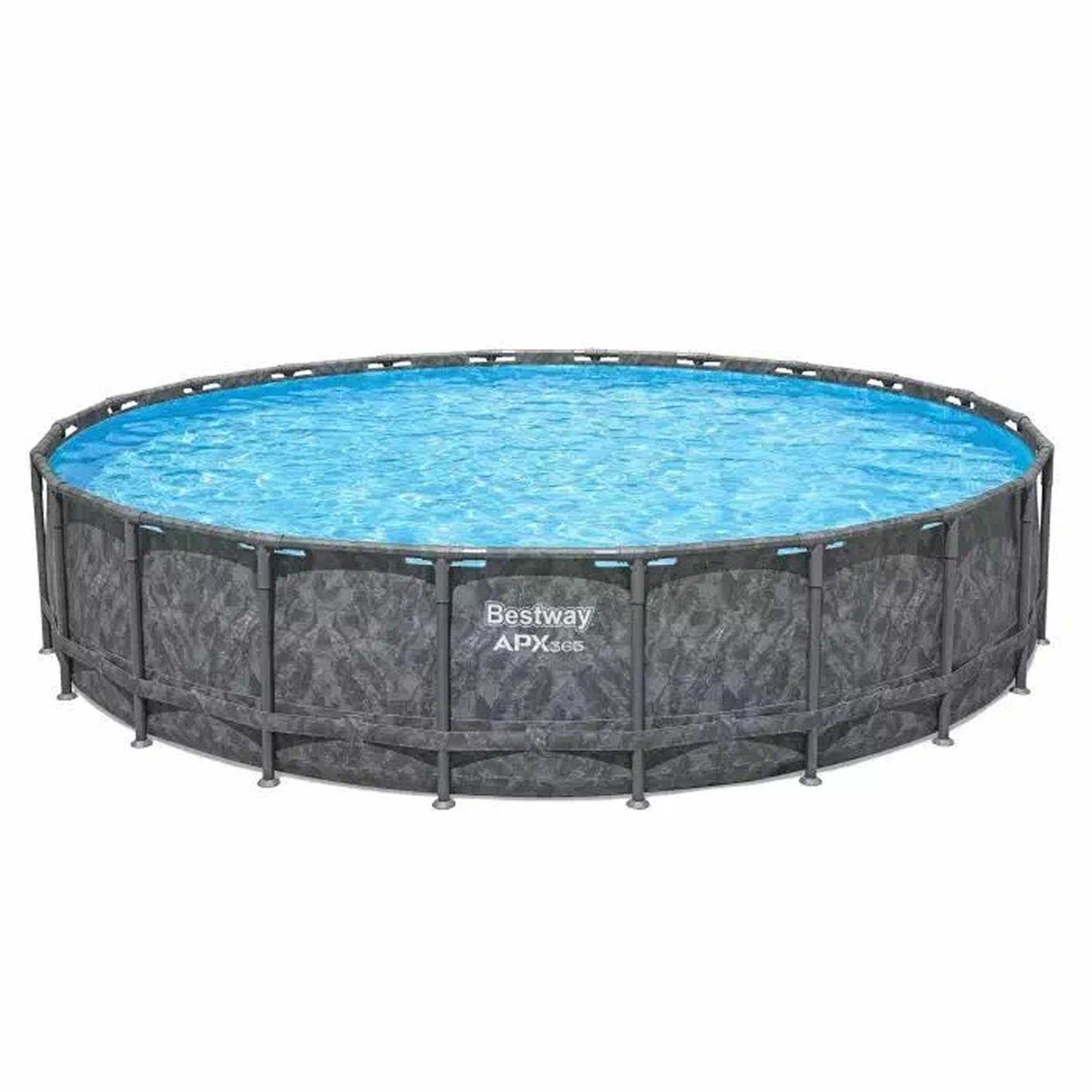 Каркасный бассейн 549 х 132 см APX 365 Frame Pool Bestway 561KC, песочный фильтрующий насос, лестница, тент
