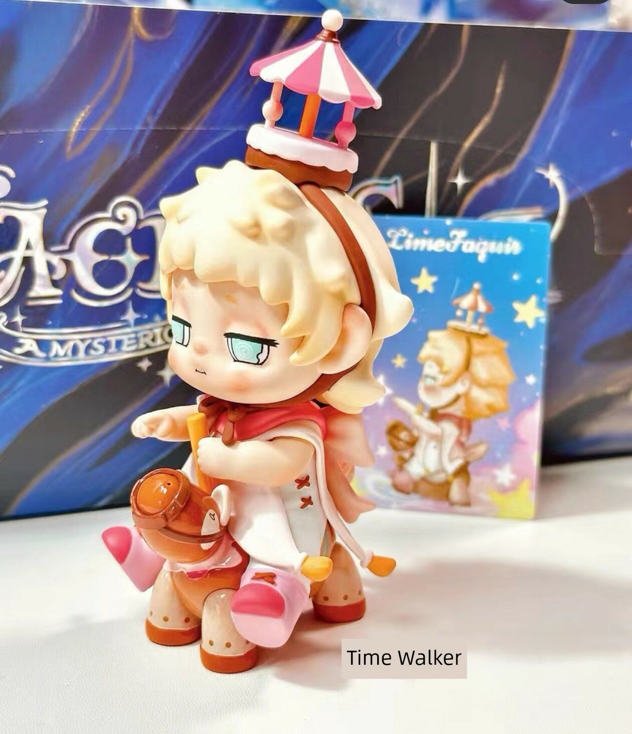 Heyone Faya Magic Spirit Series Blind Box Figure: Time Traveler, 2024 Коллекционная игрушка, Нераспечатанная упаковка