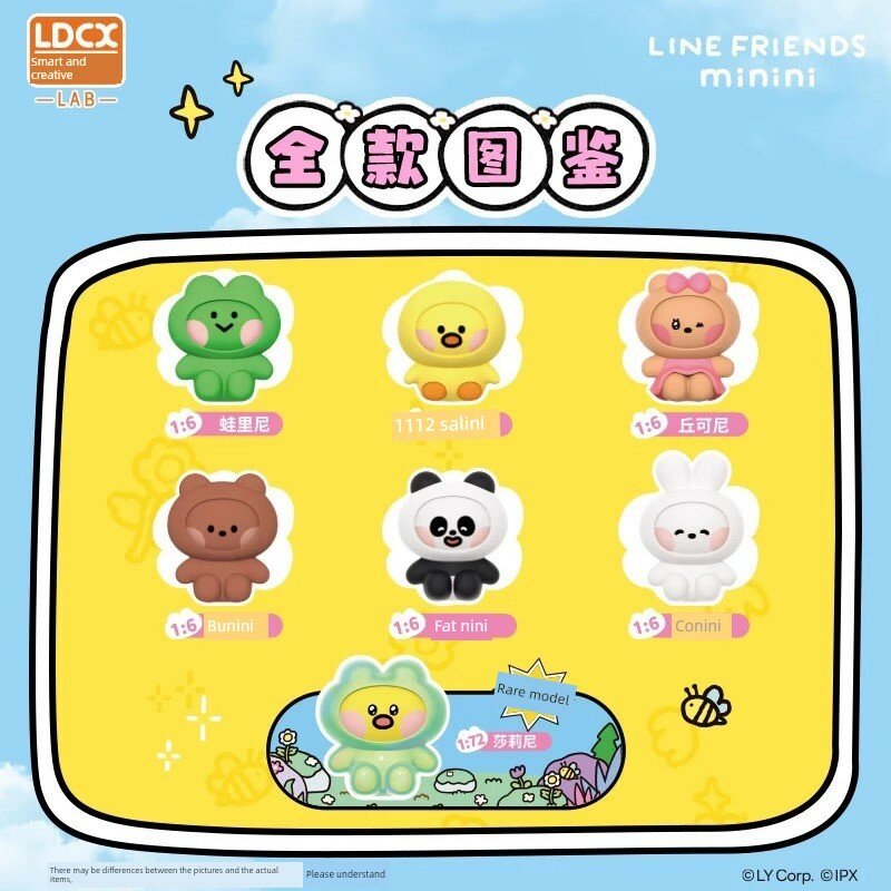 Коллекционная фигурка-сюрприз Sanrio: Куроми, Хелло Китти, Синаморолл — игрушка-капсула с меняющимся лицом,