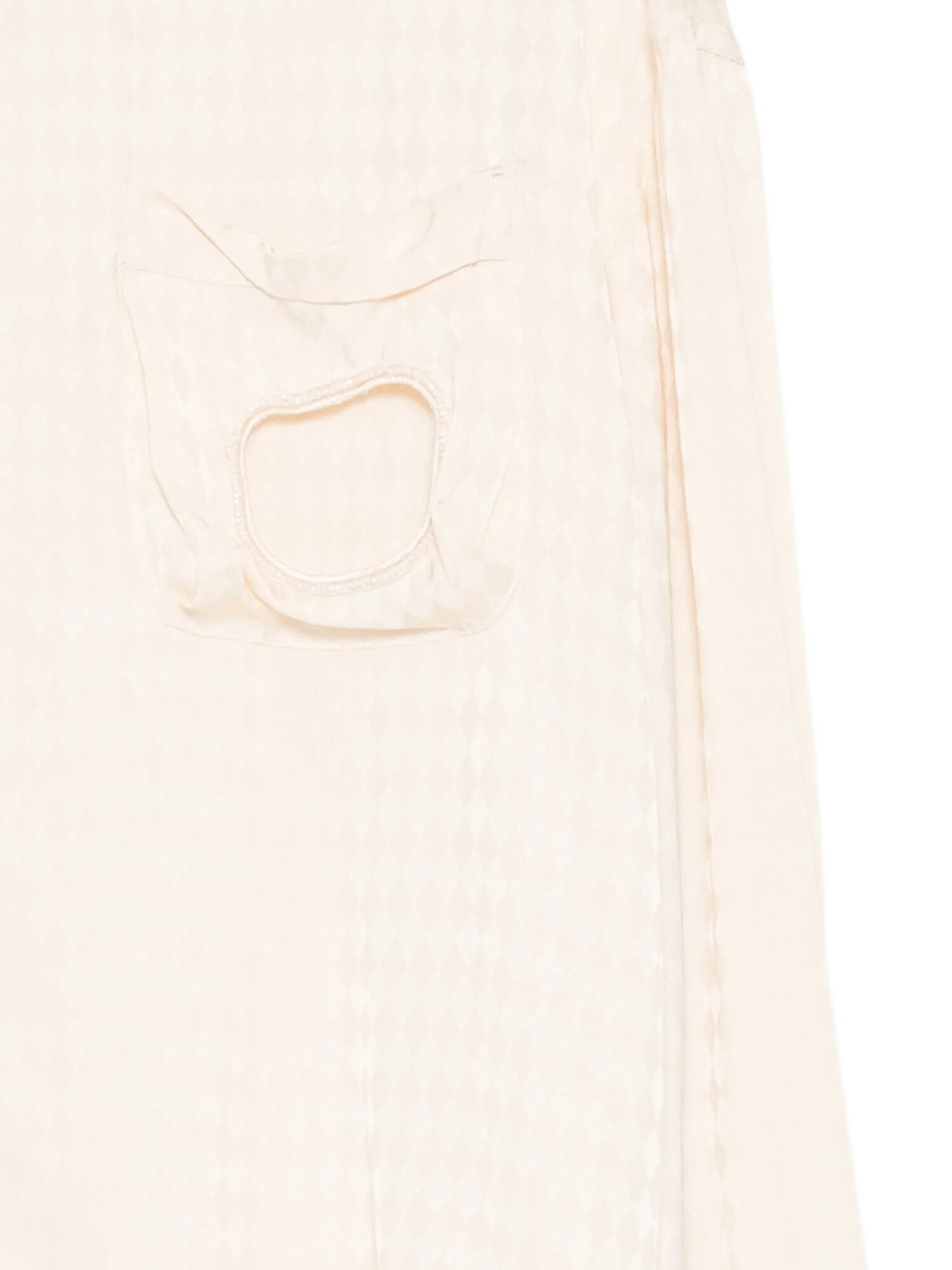 Рубашка OPEN YY Checked bead-pockets shirt, размер M, разноцветный — фото 1