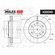 MILES K200149 Диск тормозной MITSUBISHI L200 05- передний вент. D=293мм. ()