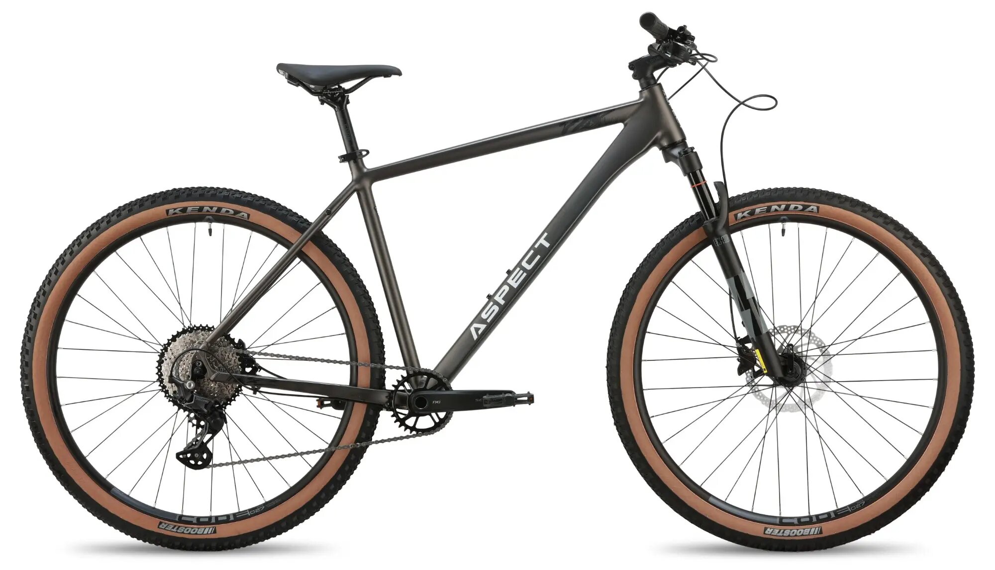 Велосипед Aspect Big Boy 29 2026 (XL (22"), Серый)