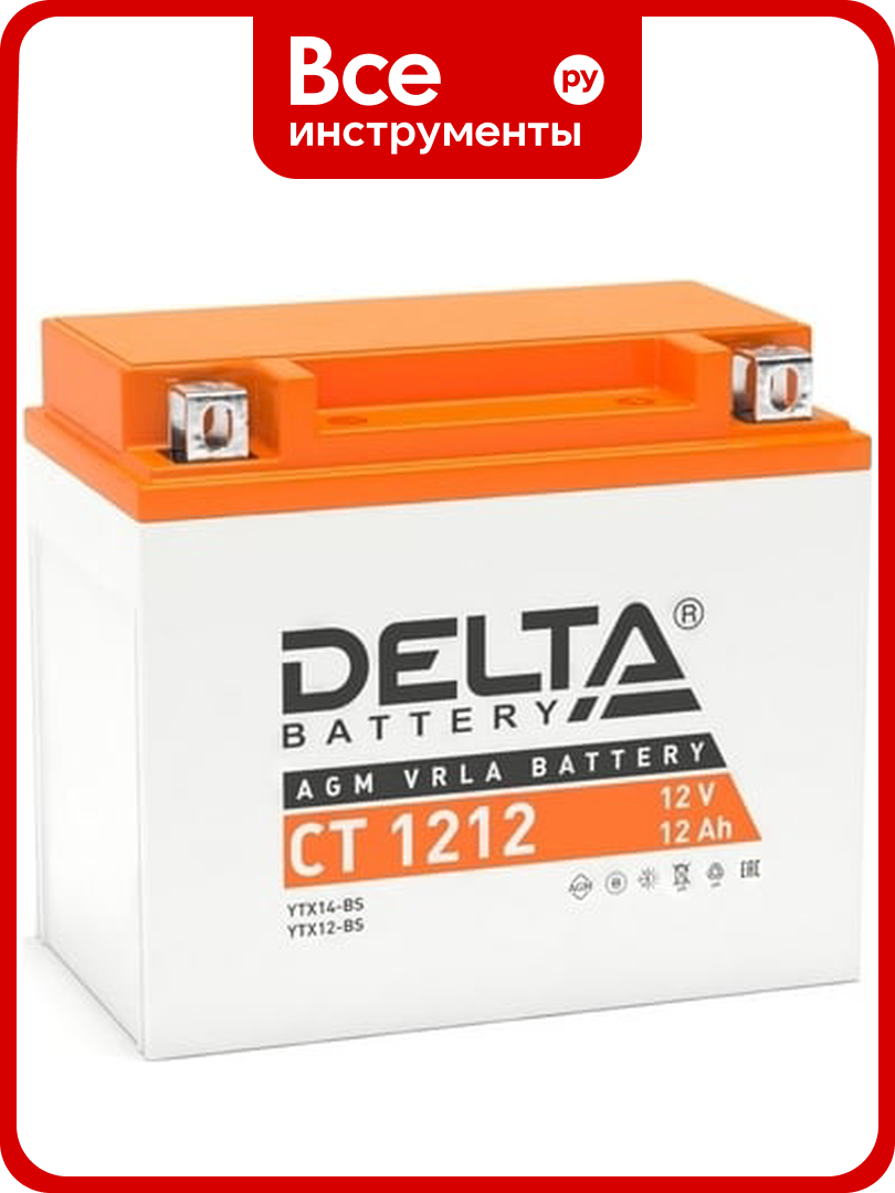 Аккумуляторная батарея Delta CT 1212