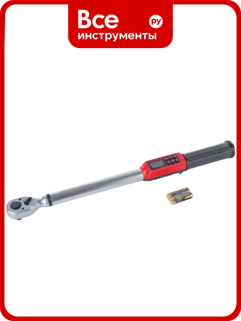 Ключ динамометрический ARNEZI 1/2" 3-200 Нм, цифровой в кейсе L=510мм R7300405