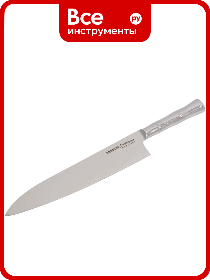 Кухонный нож Samura "Bamboo" Гранд Шеф 240 мм, AUS-8 SBA-0087/K