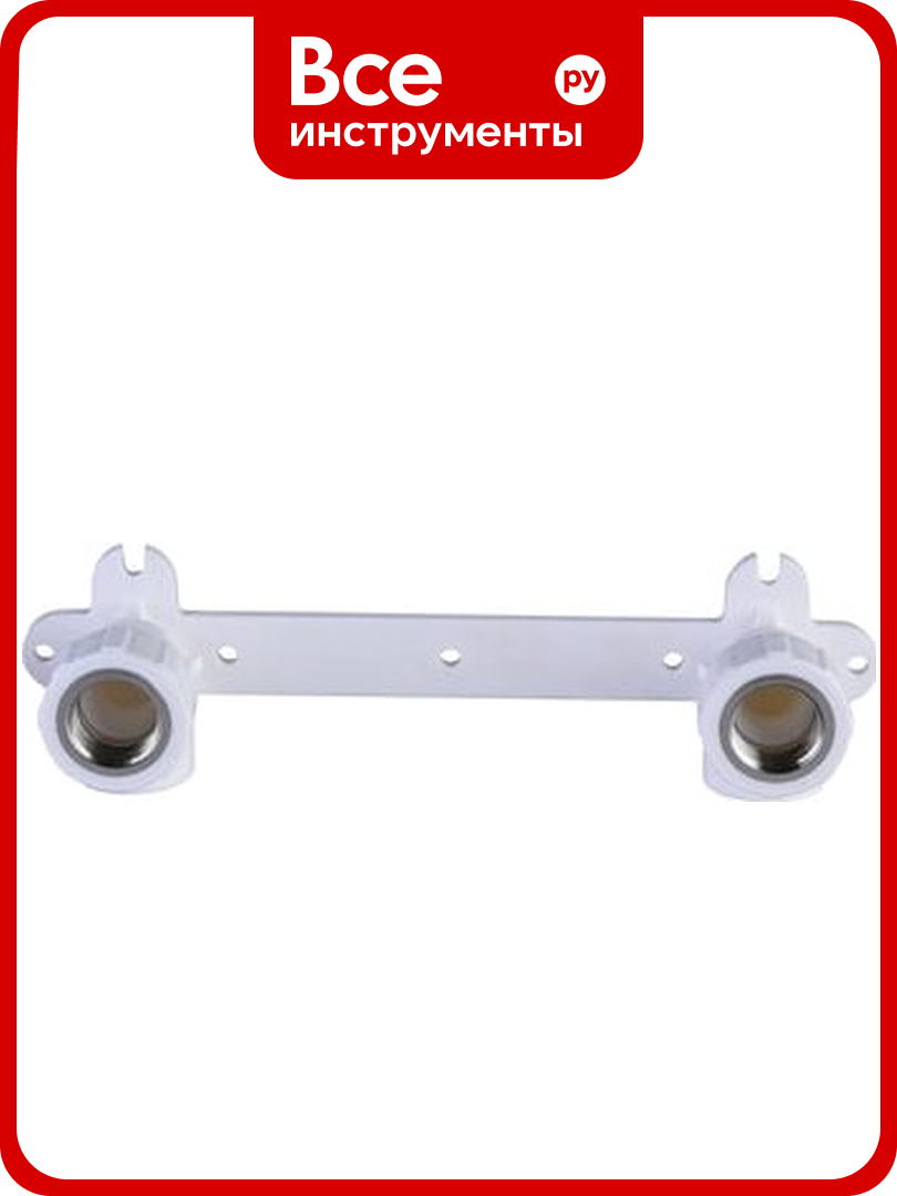 Настенный комплект Политэк 20х1/2" RG008Q1BC3USPJ 9600202012 полипропиленовый корпус с латунными элементами