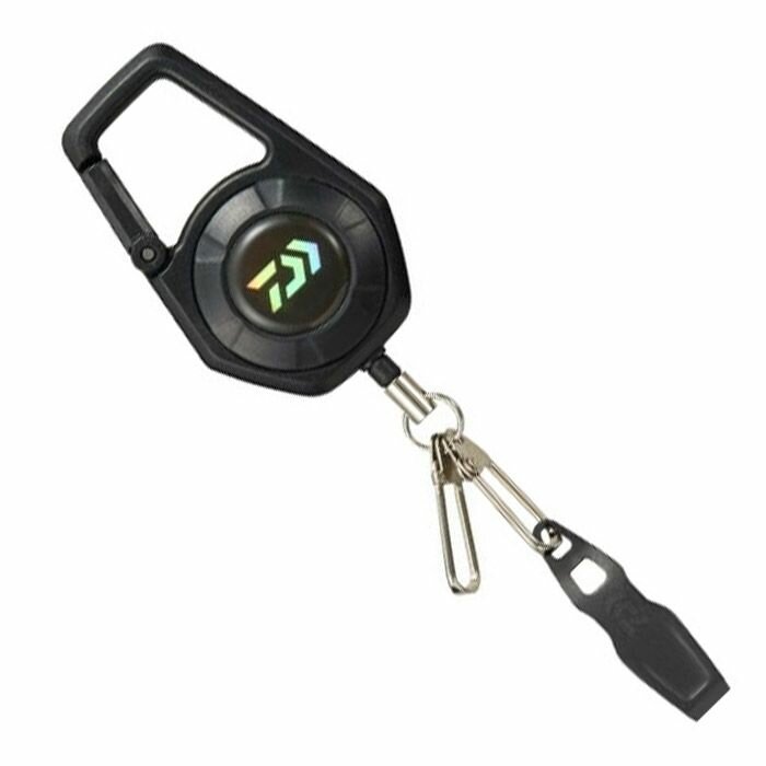Кусачки DAIWA LINE CUTTER II CARABINER REEL SET WITH C 40 BLACK