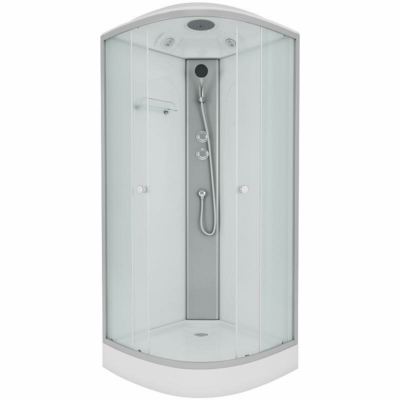 Душевая кабина Niagara Eco 90x90 E90 13 MT профиль хром, без гидромассажа