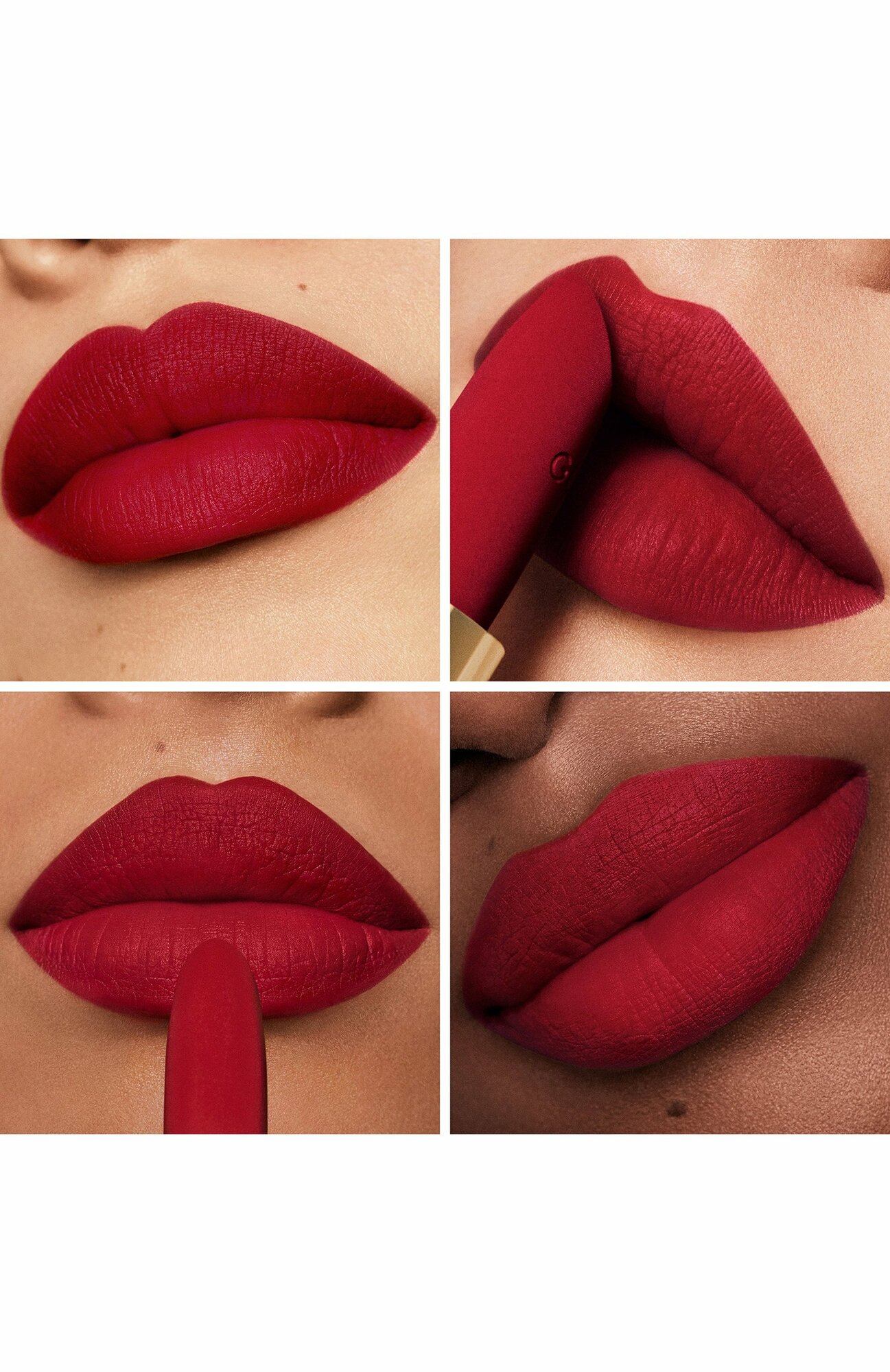 Сменный блок губной помады Rouge G Velvet с матовым финишем, оттенок 520 Глубокий красный (3,5g) Guerlain