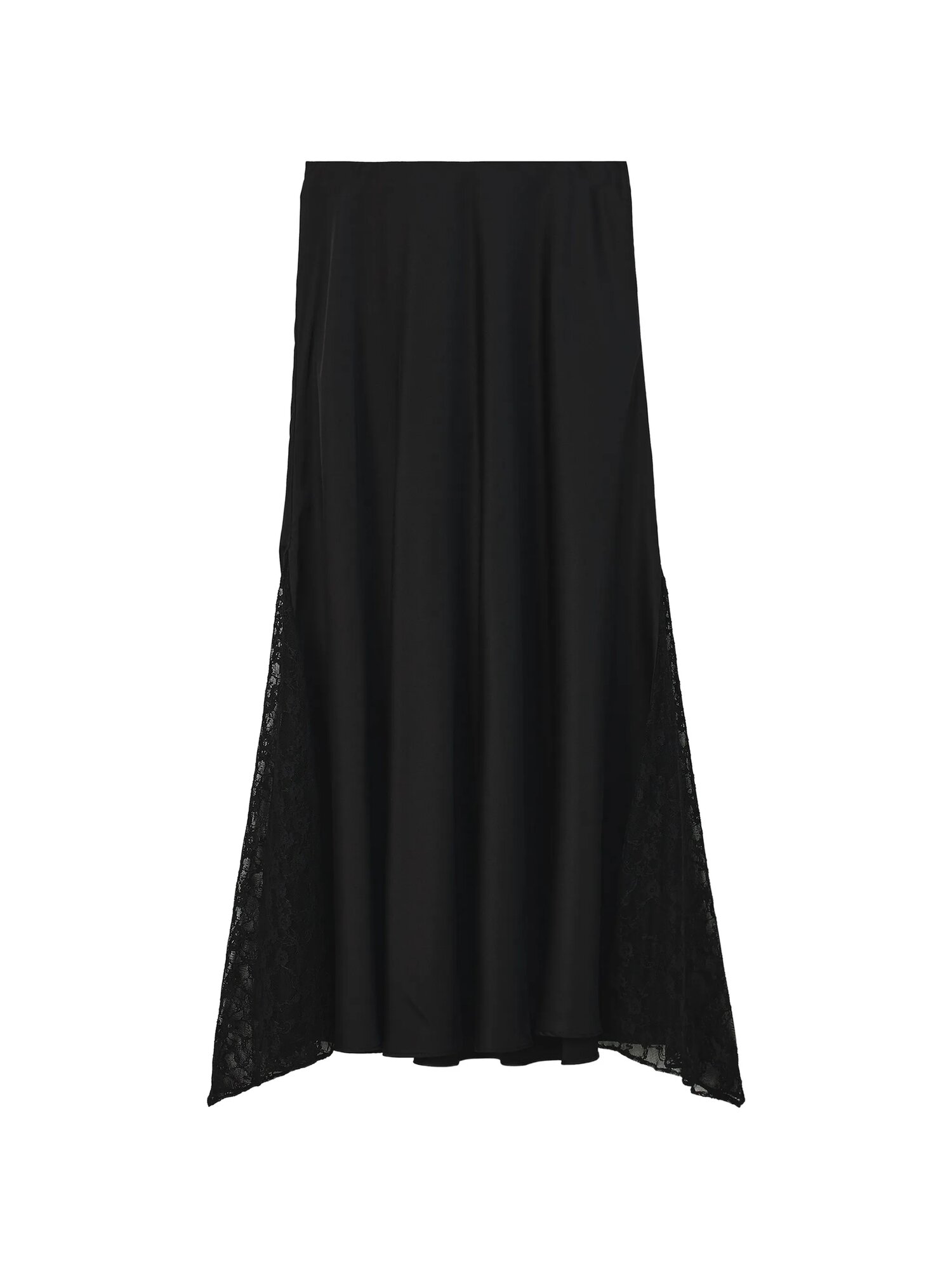 Юбка Lace-insert asymmetric skirt
