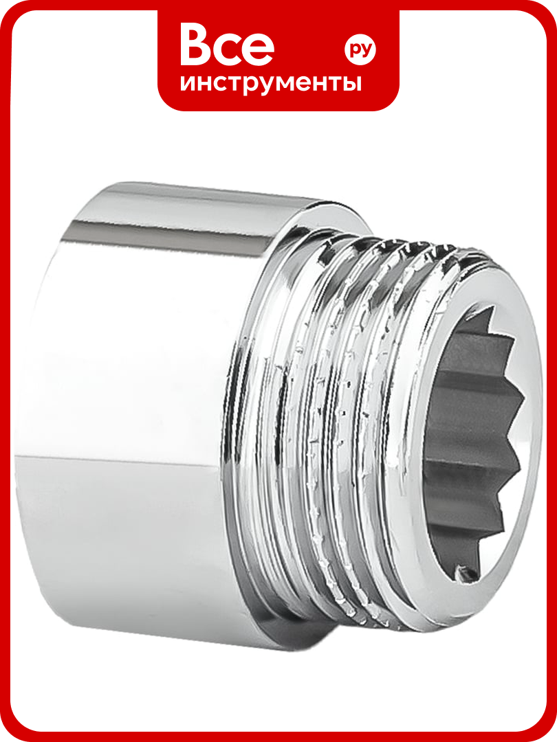 Удлинитель PROFACTOR CHROME в/н 3/4 - 15мм PF TF 101.15C