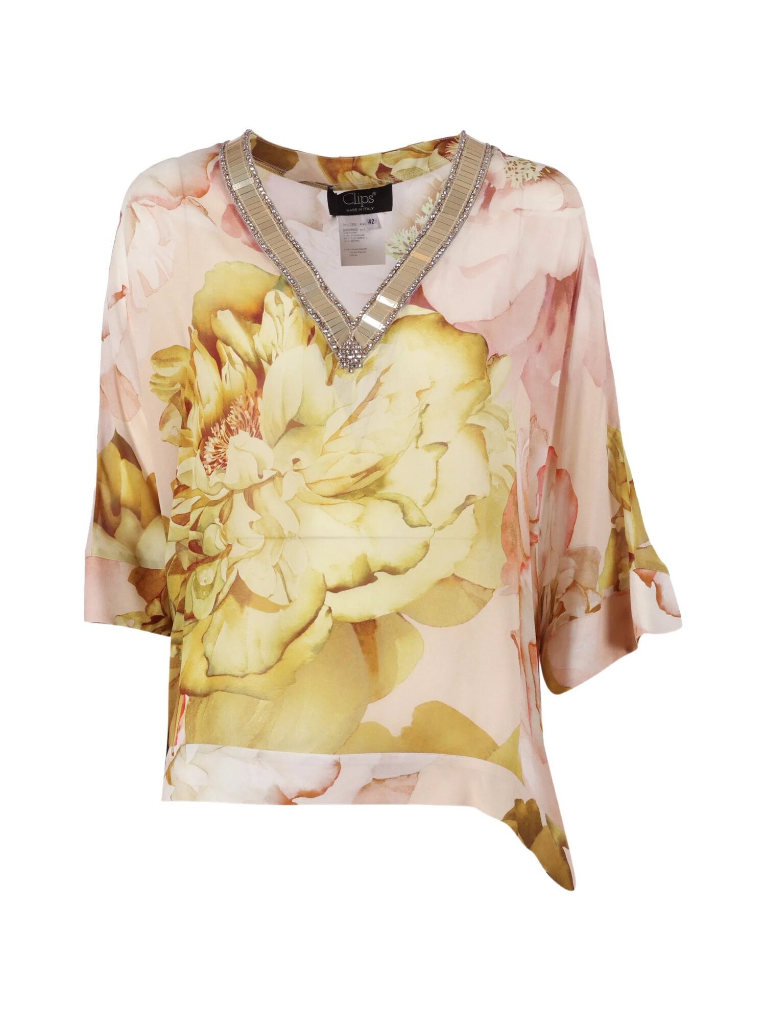 Платье Floral-print sequin-embellished dress