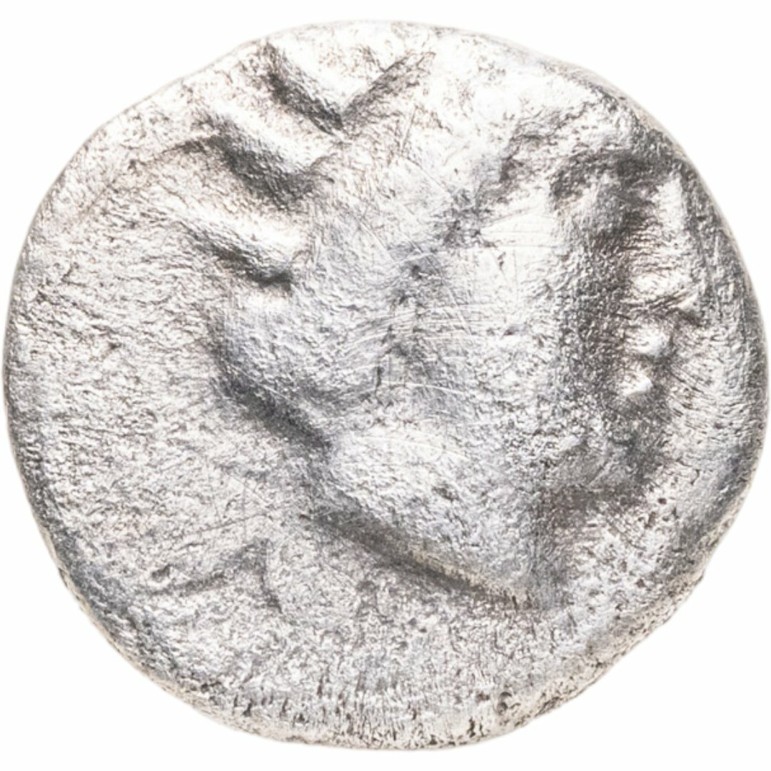 Родос, Родос, 275-250 годы до Р Х , Диобол , Серебро, в сохранности VF