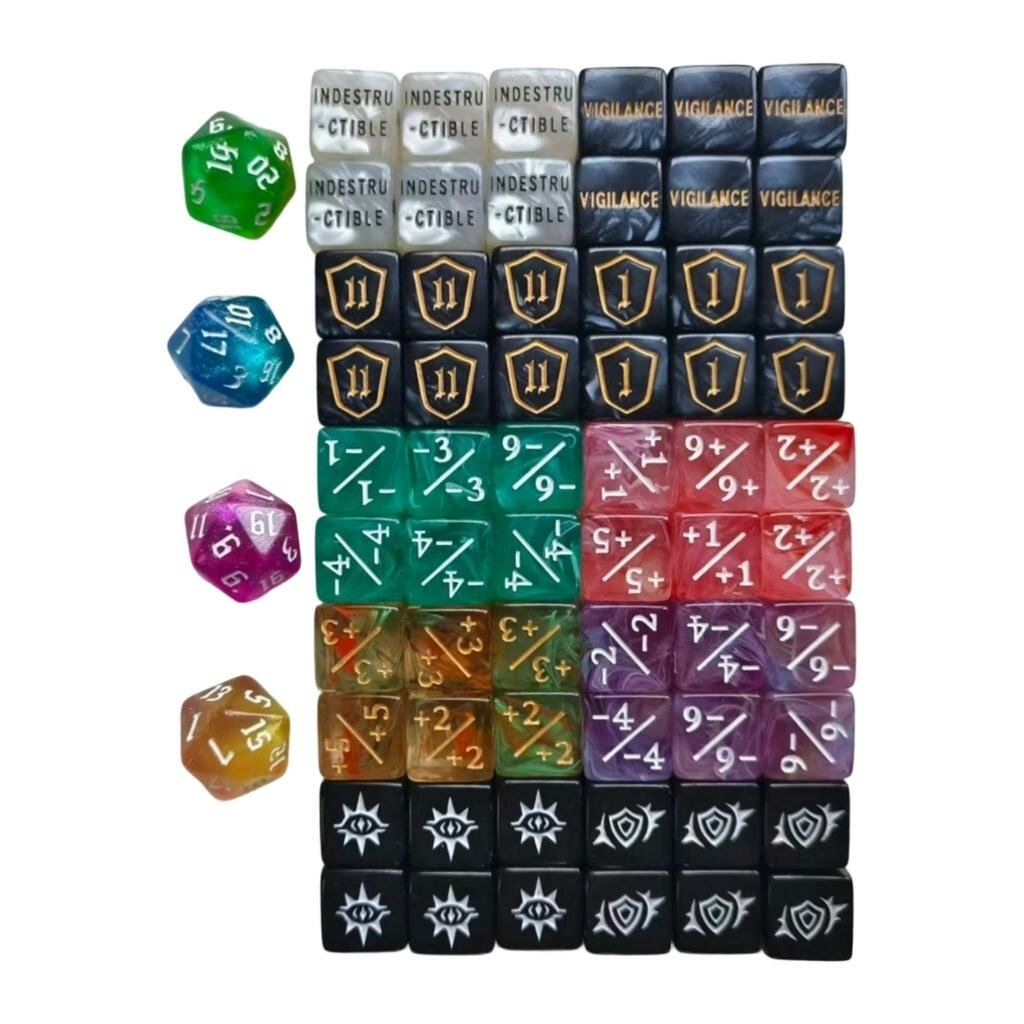Акриловые игральные кости D6